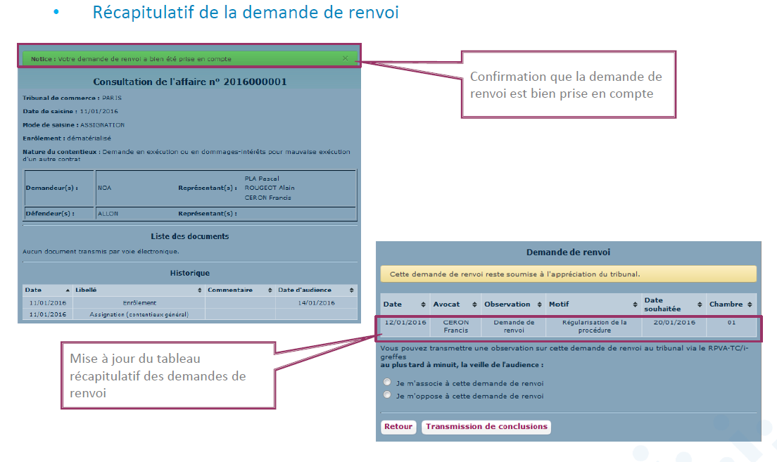 Demander un renvoi au tribunal de commerce : guide pratique - Maître ...